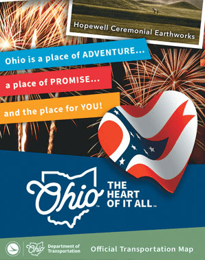 Ohio's New Heart of it All State Map Now Available - 95.3 WKTN - Your ...
