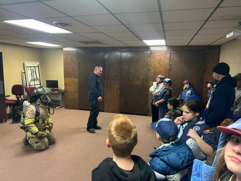 Pack 121 Cub Scouts Explore Kenton Fire Department on Special Field ...